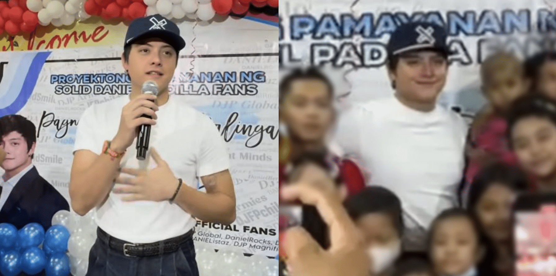 Ipinagdiriwang ni Daniel Padilla ang ika-29 na kaarawan kasama ang mga pasyenteng may kanser ...